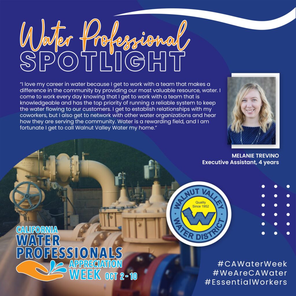 Water Professionals Spotlight - Walnut Valley Water District